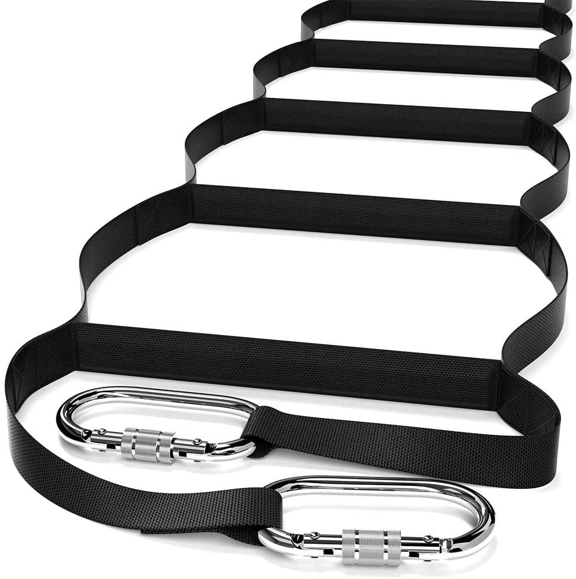 Made in USA Rope Ladder 13 ft | Hanging Ladder for Kids or Adults ...