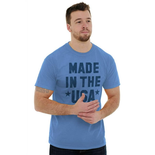 Made In The Usa Patriotic Pride Eagle Mens Graphic T Shirt Tees Brisco