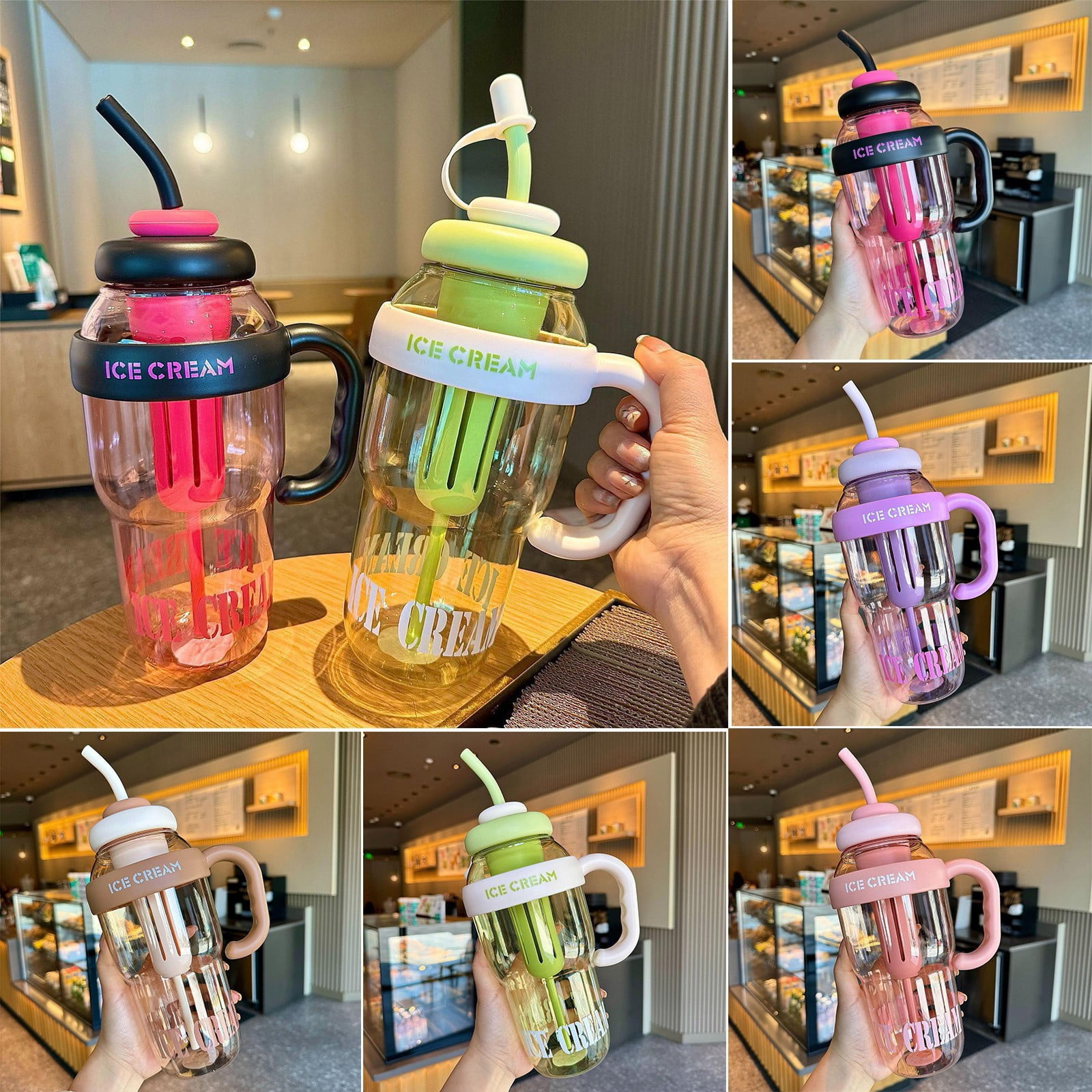 Made of Plastic, Discounted Stock! 1X Water Cup Large Capacity Cup ...