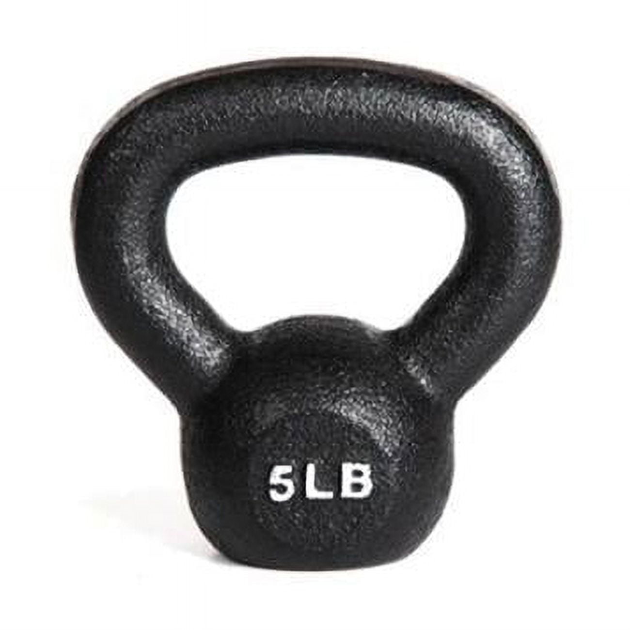 Hercules 5 lb. Kettlebell with Unique Handle & Matte Black Finish ...