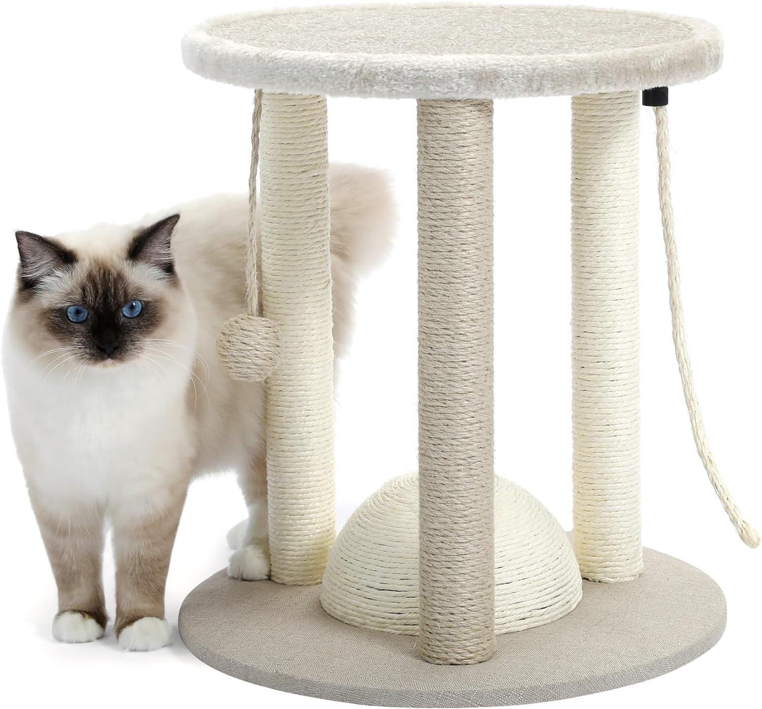 Made4Pets 17 in tall Small Cat 4 in 1 Kitten Scratch Scratching Posts ...