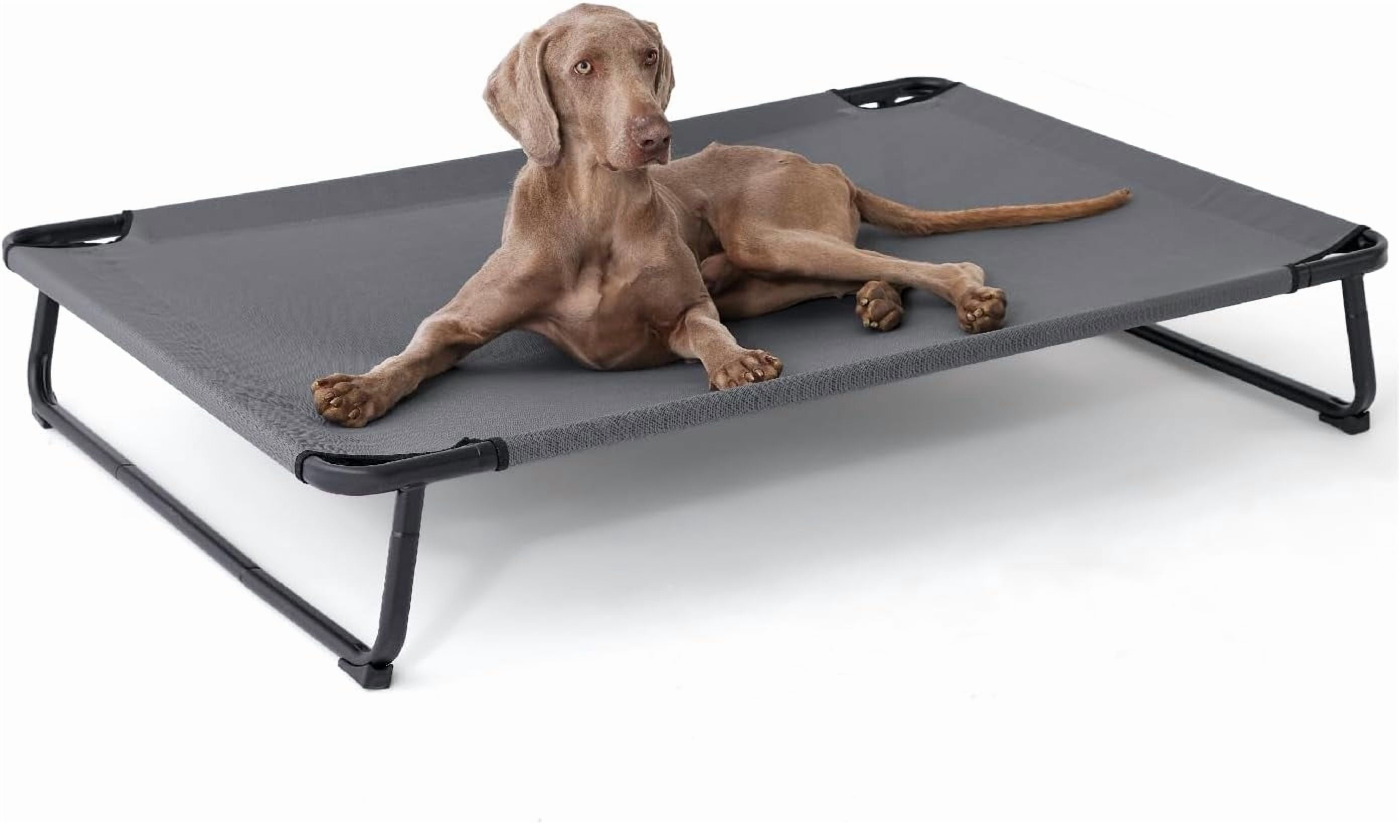 Made4Pets Elevated Cooling Dog Bed for Small Medium Dogs – Raised Pet ...