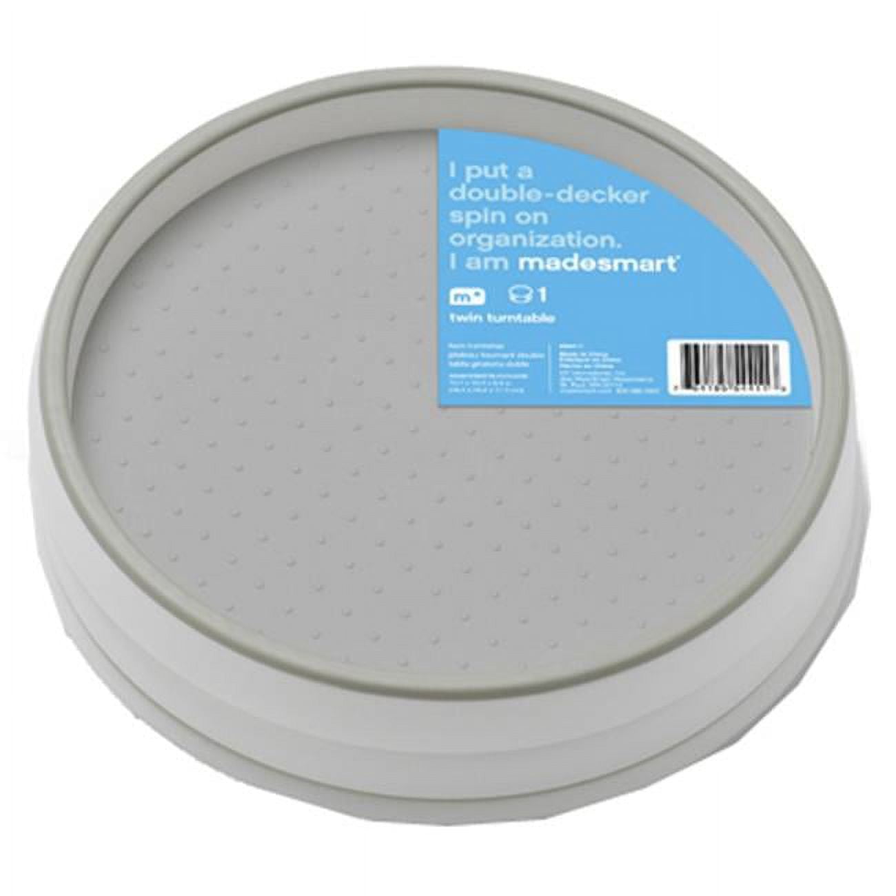 MadeSmart 95-54411-04 10 in. Twin Turntable For Kitchen Organization ...