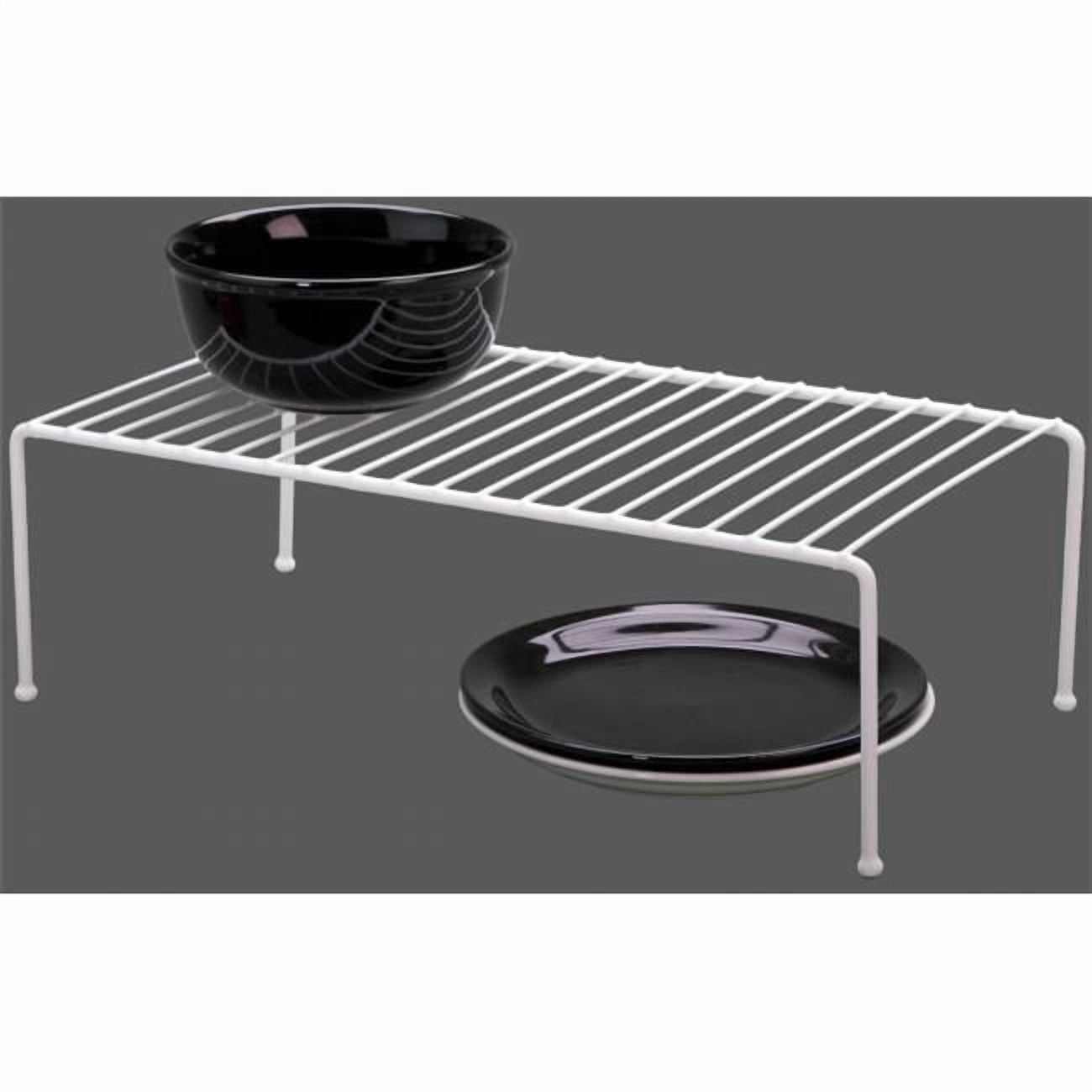 MadeToOrder Vinyl Coated Wire Helper Shelf, White, Holds up to 50 lb ...