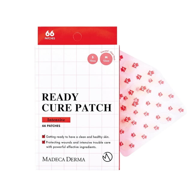 Madeca Derma Ready Cure Patch Intensive (66 patches, 2 sizes (10/12mm ...