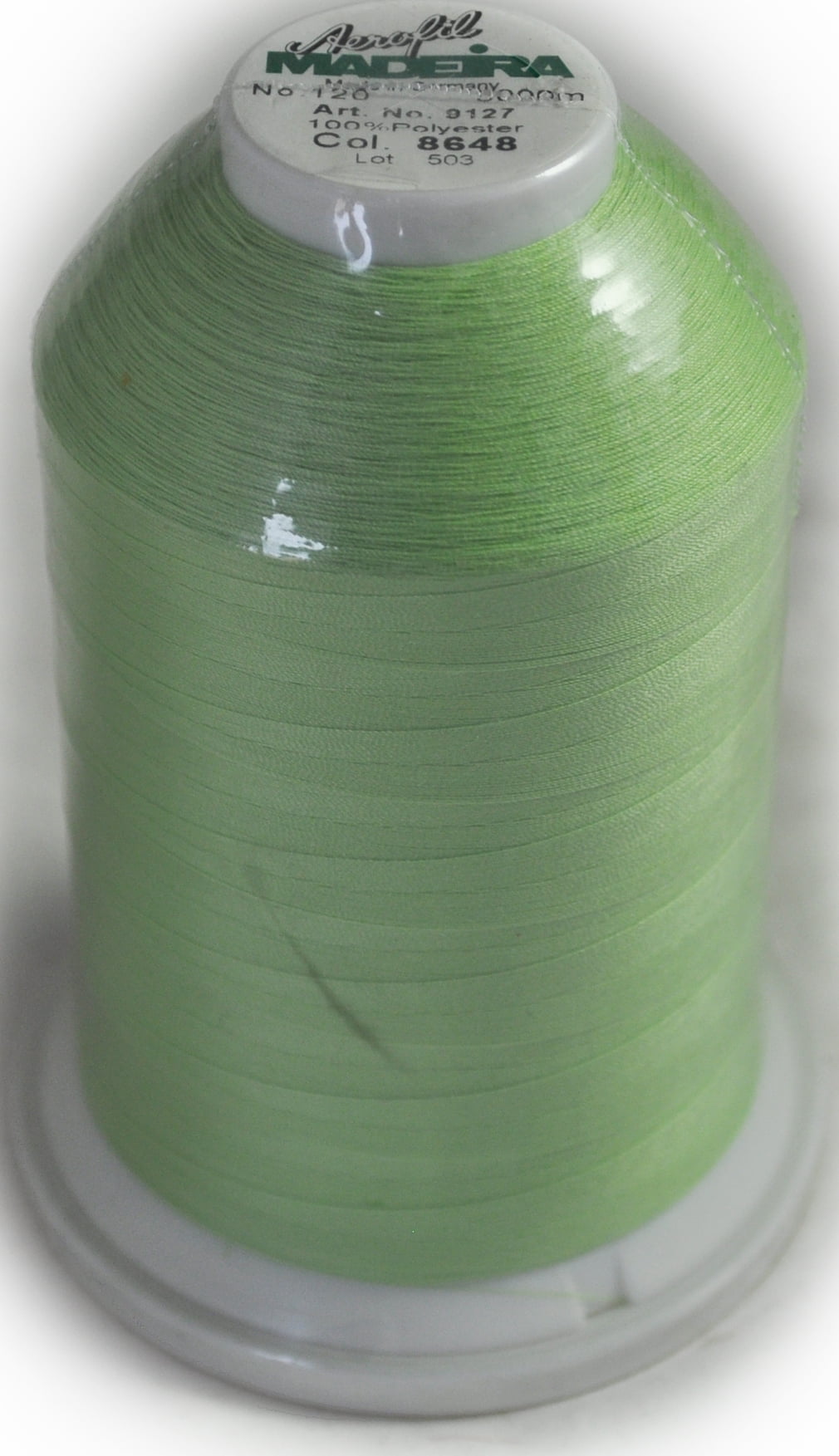 Madeira Aerofil 5000yd Sewing Thread - Lt Green 91278648 - Walmart.com