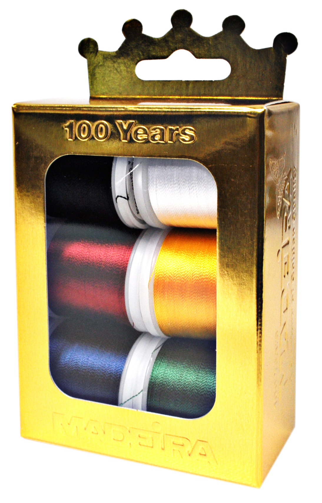 Madeira Anniversary Crown Box Rayon 40 Embroidery Thread - Walmart.com