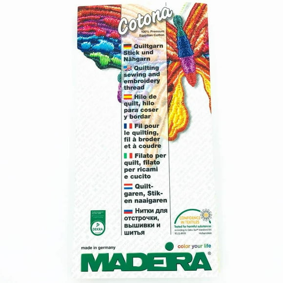 Madeira Color Chart