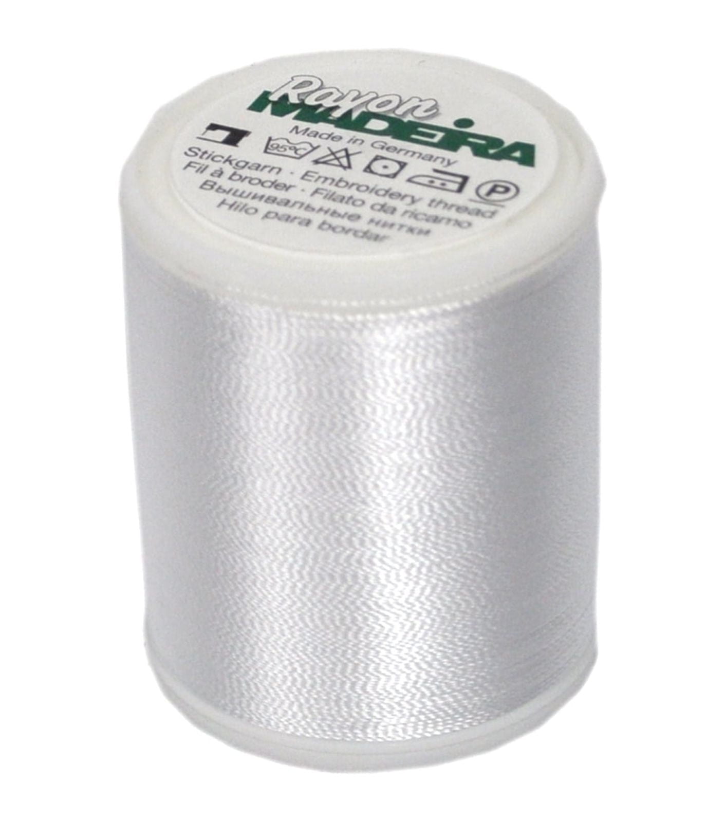 Madeira Rayon 40 Bright White Embroidery Thread 1100YD - Walmart.com