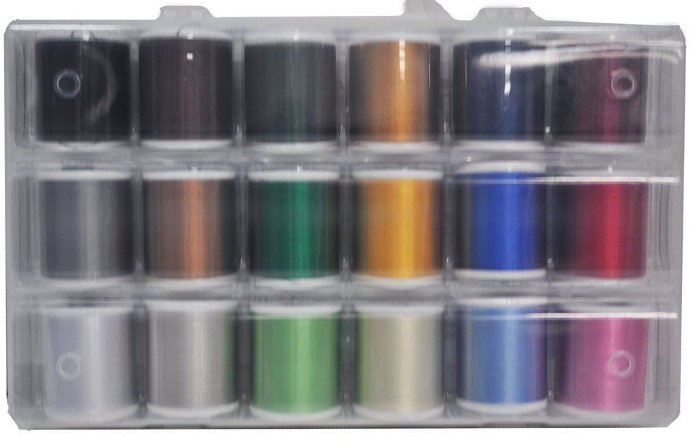 Madeira Rayon Smartbox 18 x 1,100 Yard Spools Art. No. 8043 - Walmart.com