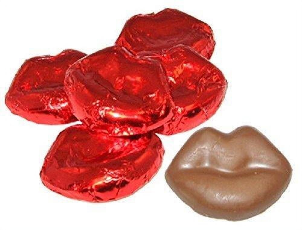 Madelaine Premium Milk Chocolate Lips - Valentine Kiss Chocolate Candy ...