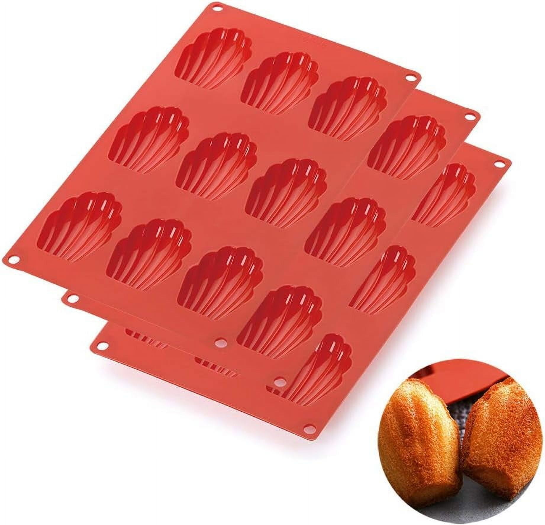 Madeleine Mold For Cakes And Soaps, Food Grade Silicone Bakeware Non ...