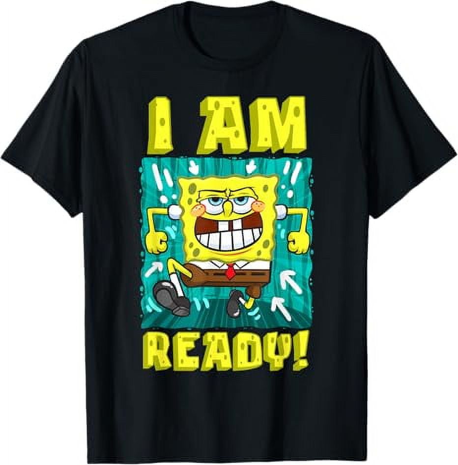 Mademark x SpongeBob SquarePants - SpongeBob I Am Ready Funny SpongeBob ...
