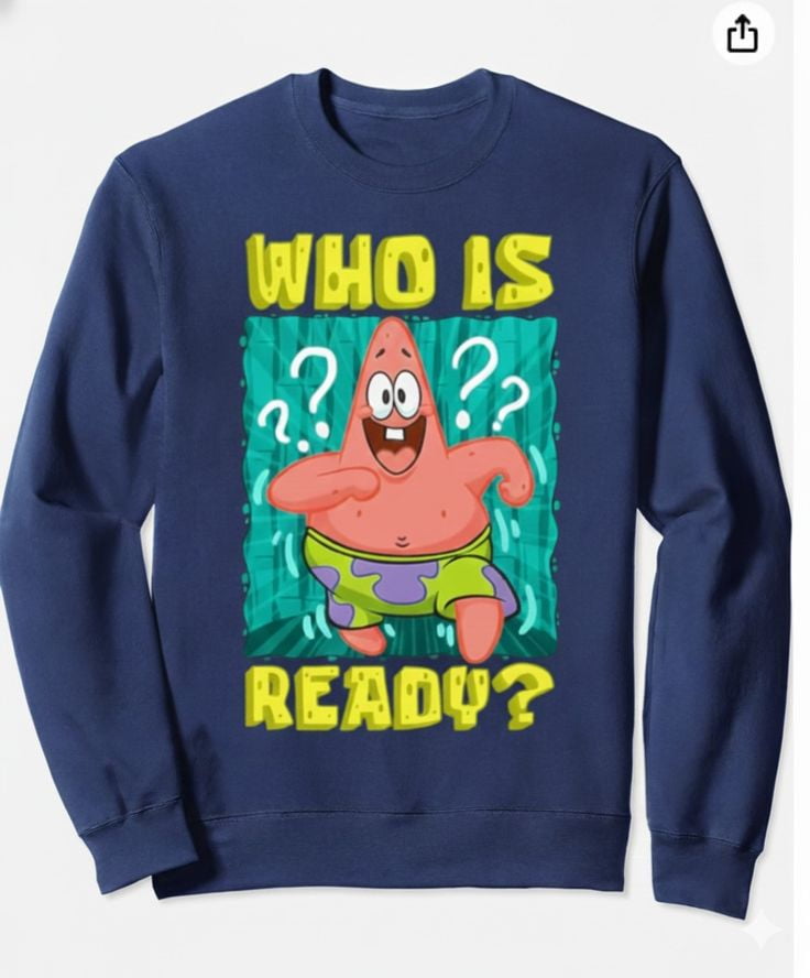 Mademark x SpongeBob SquarePants - SpongeBob Patrick Star Who Is Ready ...