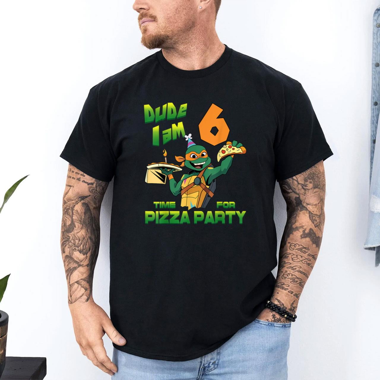 Mademark X Teenage Mutant Ninja Turtles Dude I Am 6 Years Old Mikey