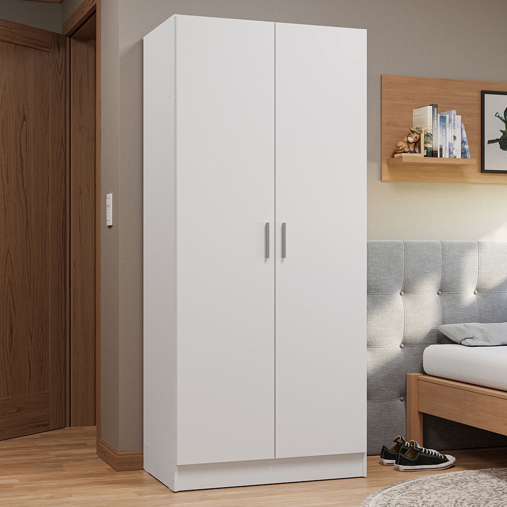Madesa 2 Door Storage Cabinet with Ample Shelf Space 31"L Utility ...