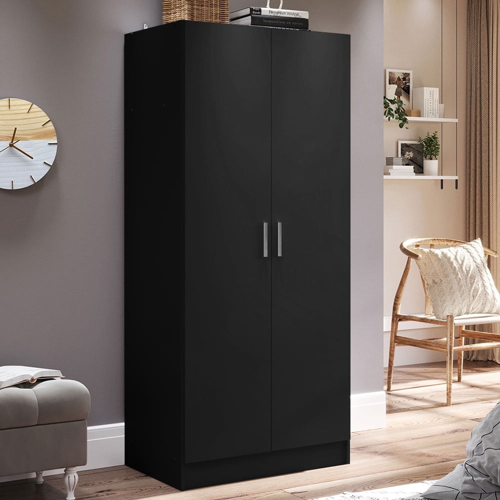Madesa 2 Door Storage Cabinet with Ample Shelf Space 31"L Utility ...
