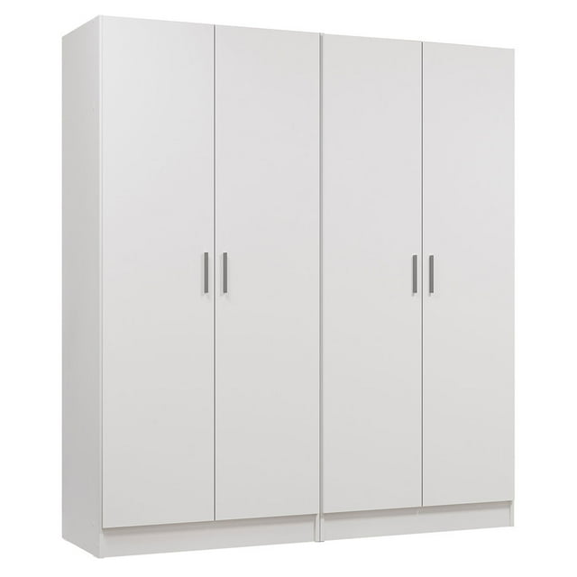 Madesa 4 Doors Storage Cabinet with Ample Shelves Space 63"L Utility ...