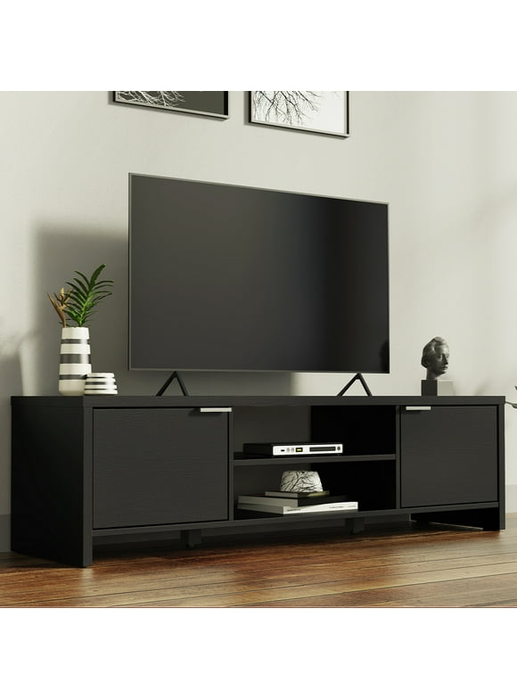 Black TV Stands in TV Stands & Entertainment Centers - Walmart.com