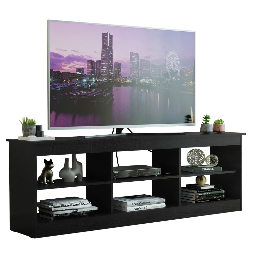 Free Shipping! Madesa TV Stand Entertainment Center TV Bench with 6 ...