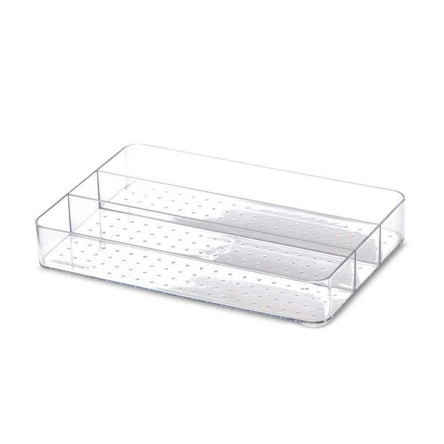 Madesmart 3 Compartment Tray Drawer Organizer, Stack Collection ...