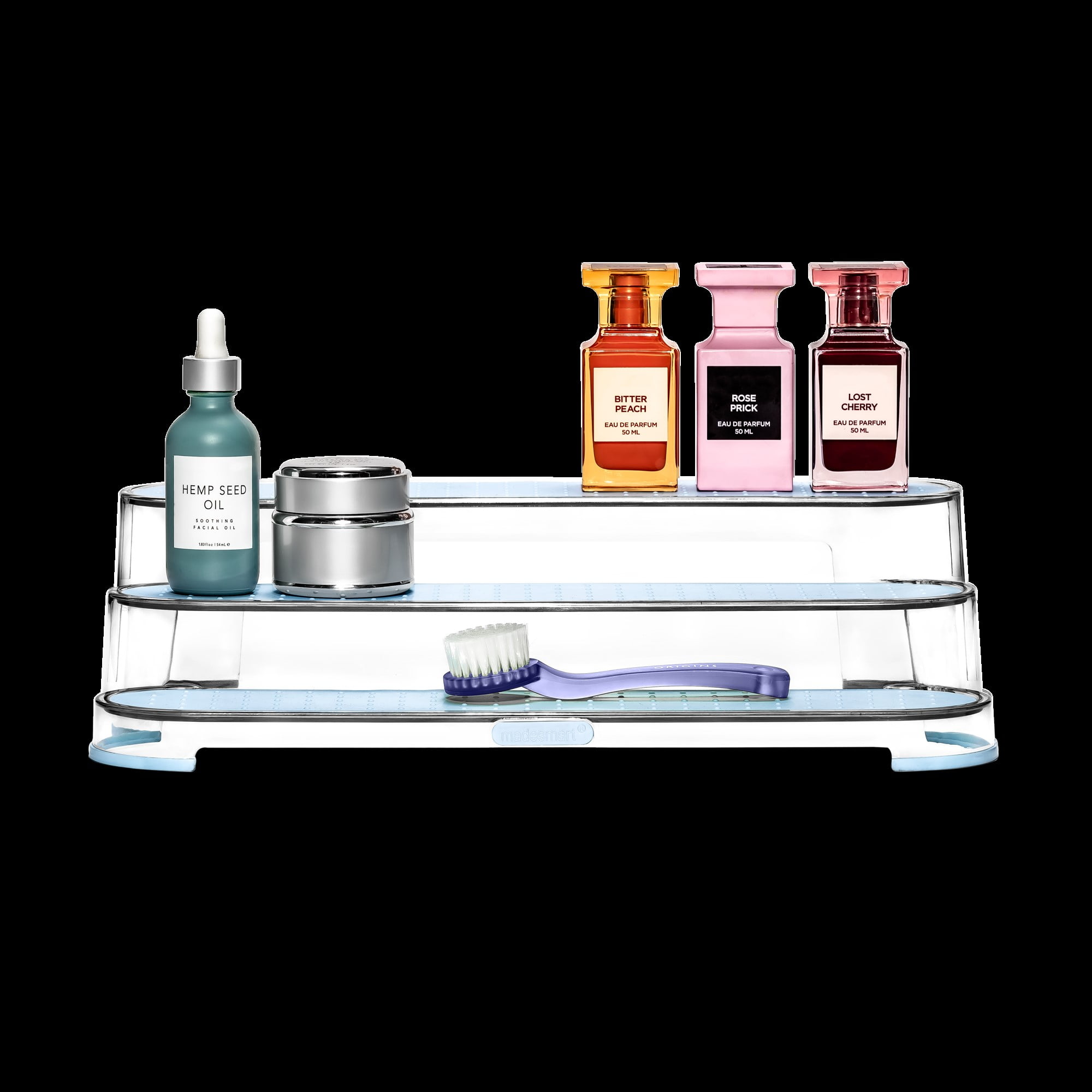 Madesmart 3-Tier Shelf Organizer, Bath and Vanity Organization, Cabinet ...