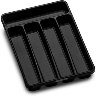 mDesign Plastic Kitchen Cabinet Drawer Organizer Tray, 12" Long, 3 Pack ...
