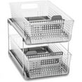 Madesmart Premium 2-Tier Organizer, Multi-Purpose Slide-Out Storage ...