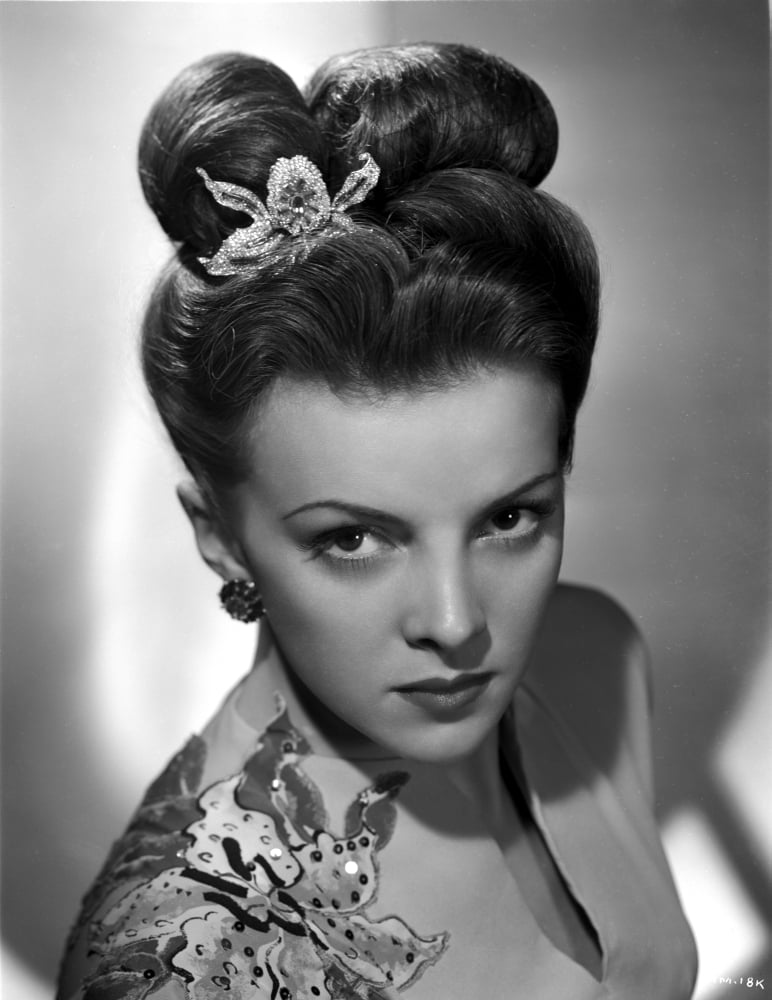 Madge Meredith on an Embroidered Top Portrait Photo Print (24 x 30 ...