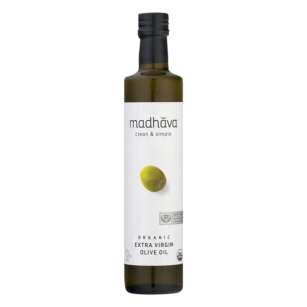 Madhava Organic Extra Virgin Olive Oil, 16.9 fl oz Bottle - Walmart.com