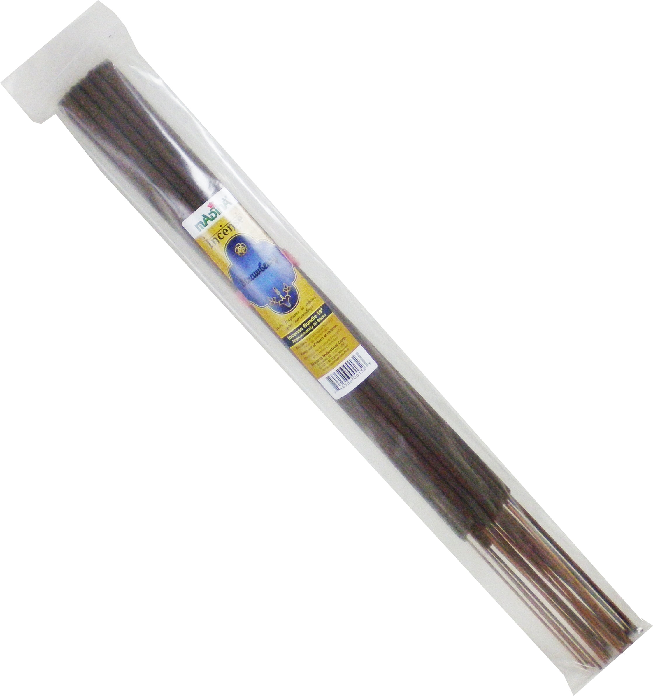 Madina Strawberry Scented Fragrance Jumbo Size Incense Stick Bundle [30 ...