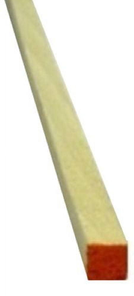 Madison 444553 5/8" x 36" Inch Square Poplar Wood Dowels - Walmart.com