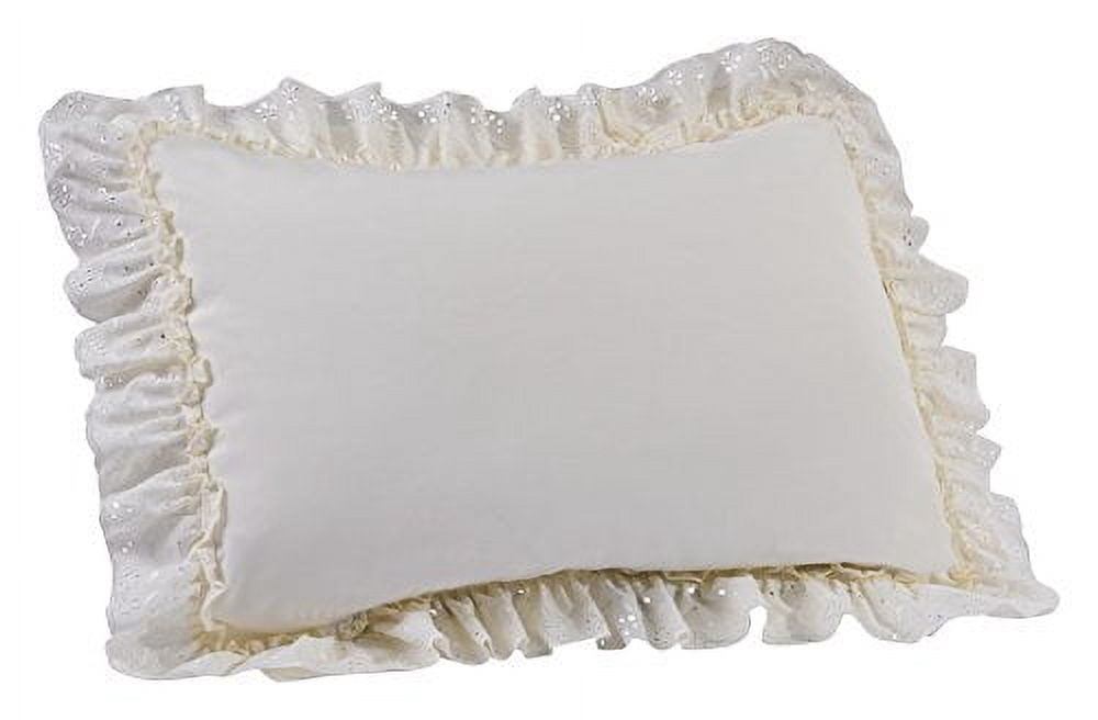 Madison BG Eyelet Pillow Sham, Standard, Beige - Walmart.com