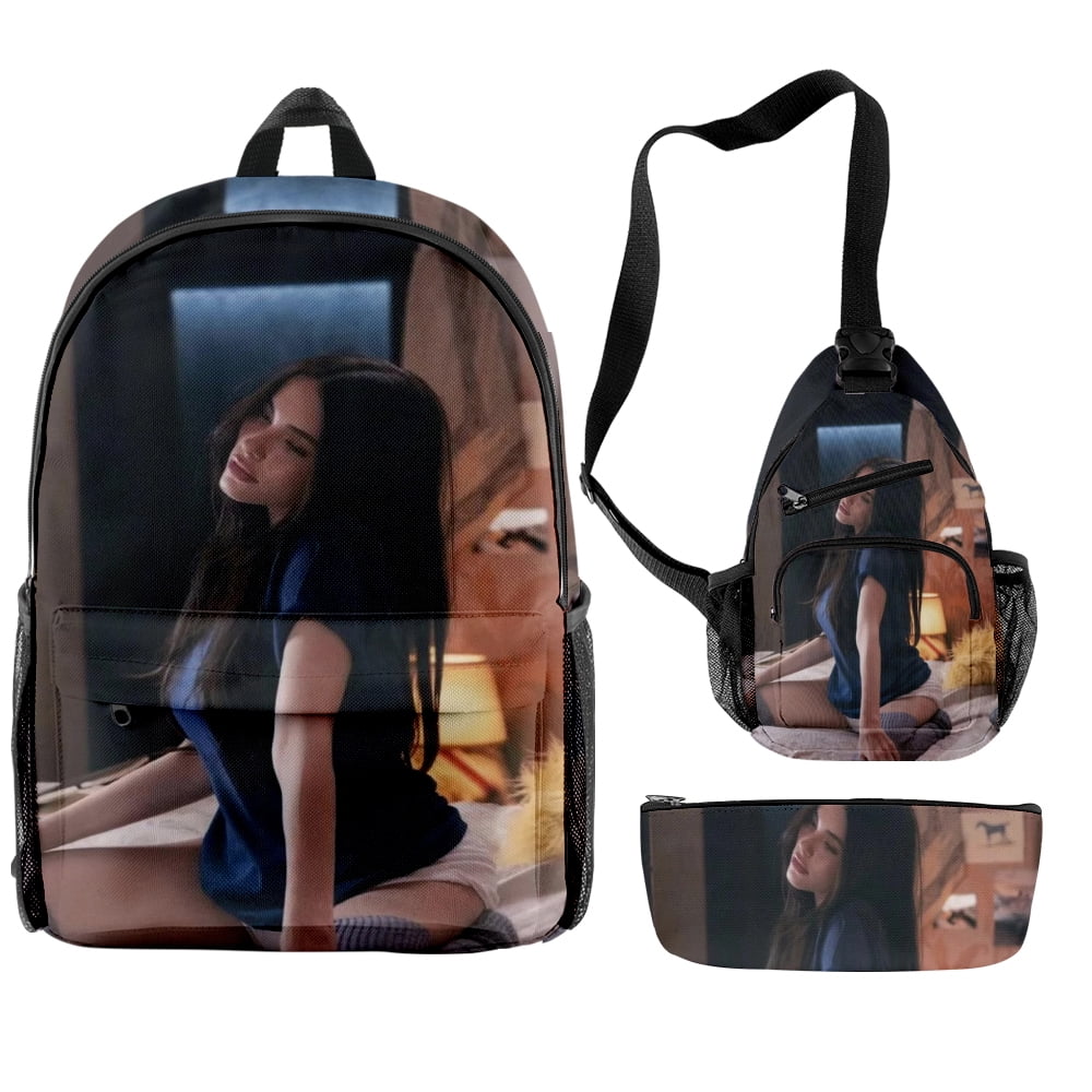 Madison Beer Make You Mine Backpacks 3 Pieces Sets Casual Daypack ...