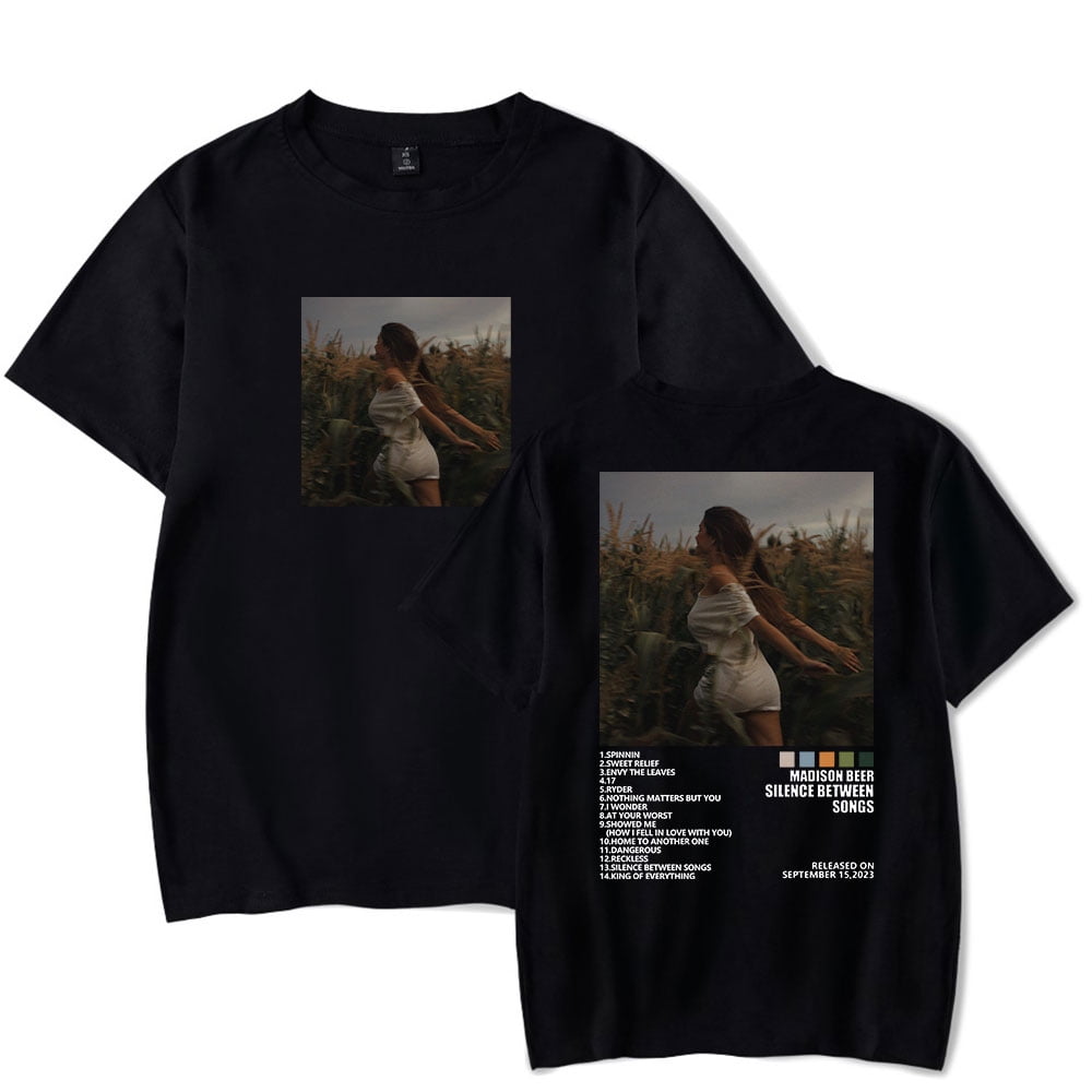 Madison Beer The Spinnin Tour T-shirt Women Men Short Sleeve Fashion ...