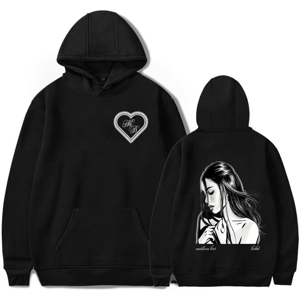 Madison Beer merch The Locket Tour 2026 Hooded Drawstring Pocket ...