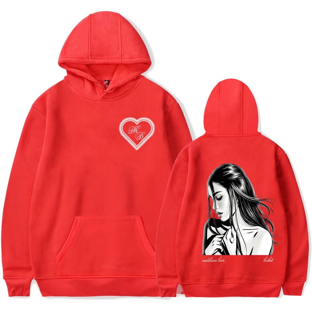 Madison Beer merch The Locket Tour 2026 Hooded Drawstring Pocket ...