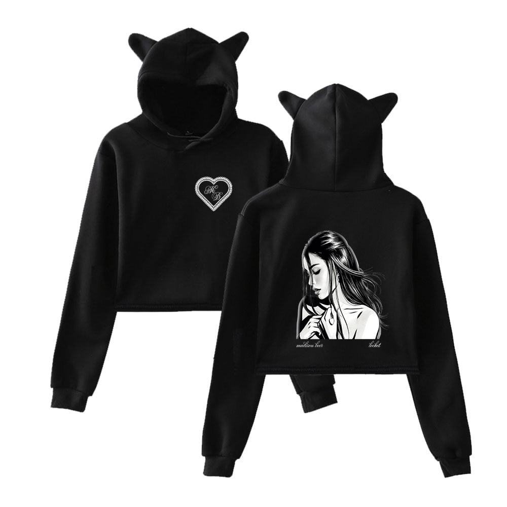 Madison Beer merch The Locket Tour Hooded kawaii cat ear drawstring ...