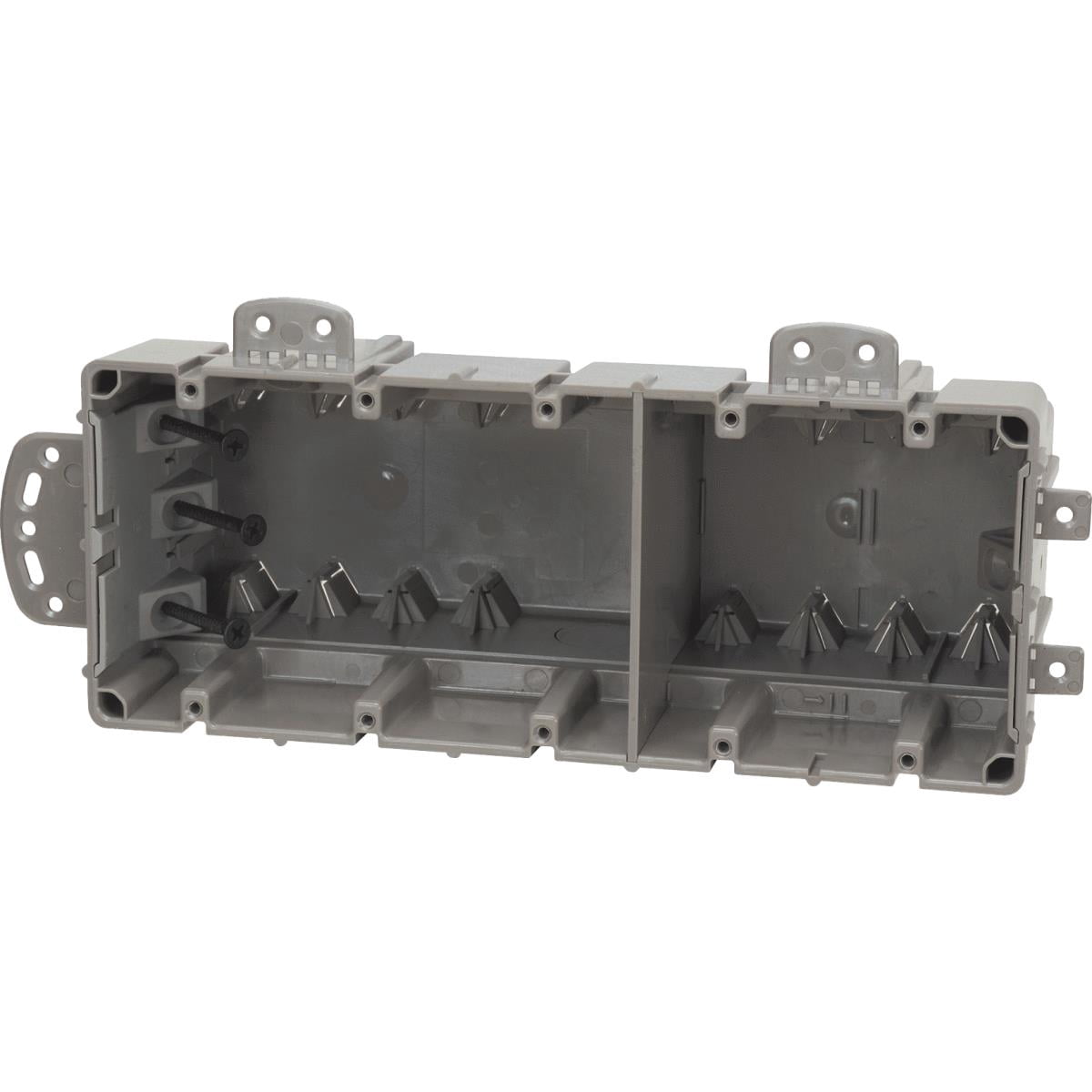 Madison Electric MSBMMT5G Multi-Mount Adjustable Depth Device Box, 5 ...