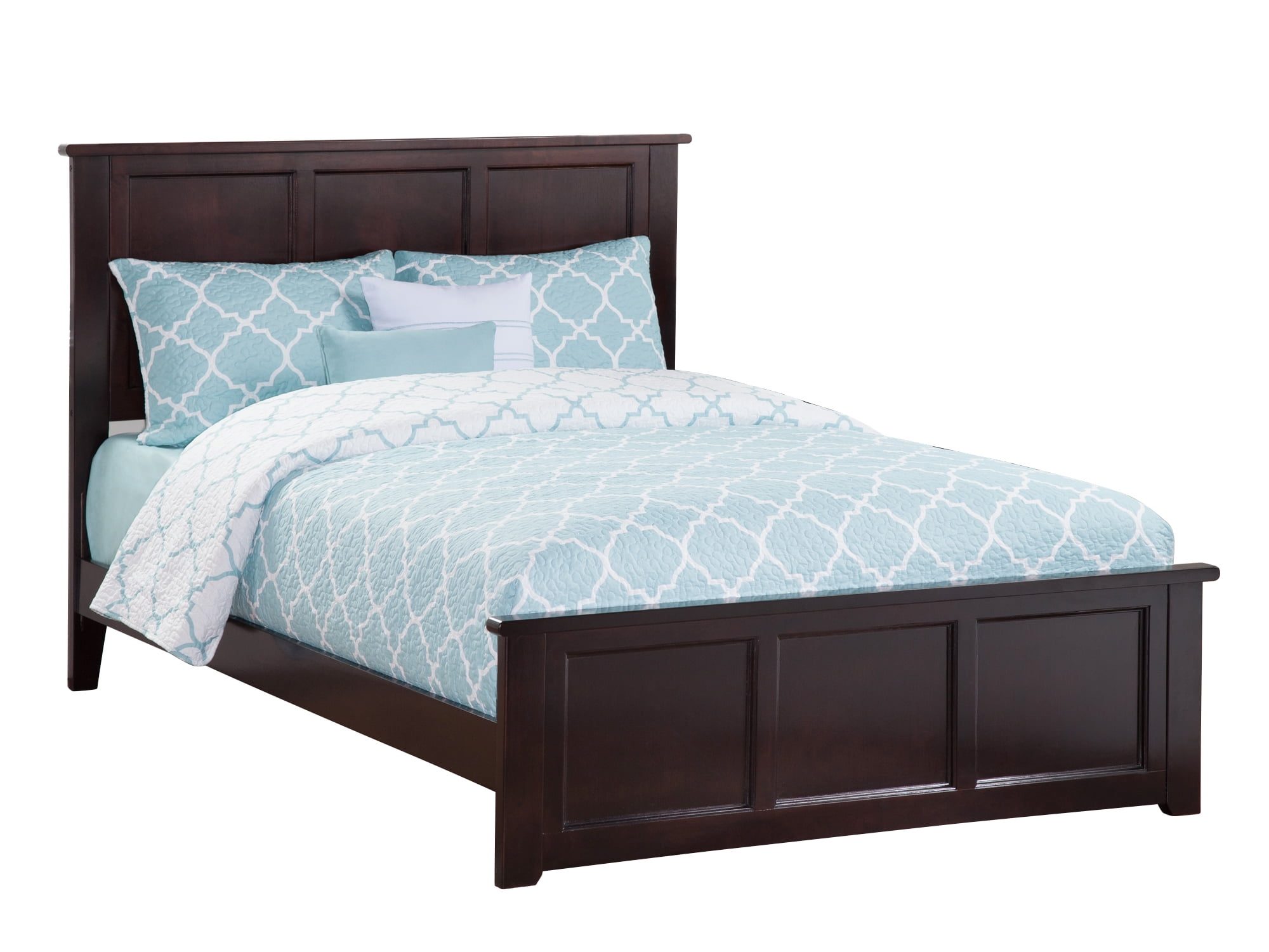 Madison Full Traditional Bed with Matching Foot Board in Espresso ...