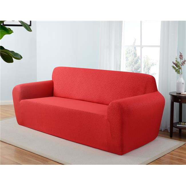 Madison Kathy Ireland Ingenue Sofa Slipcover, Red - Walmart.com