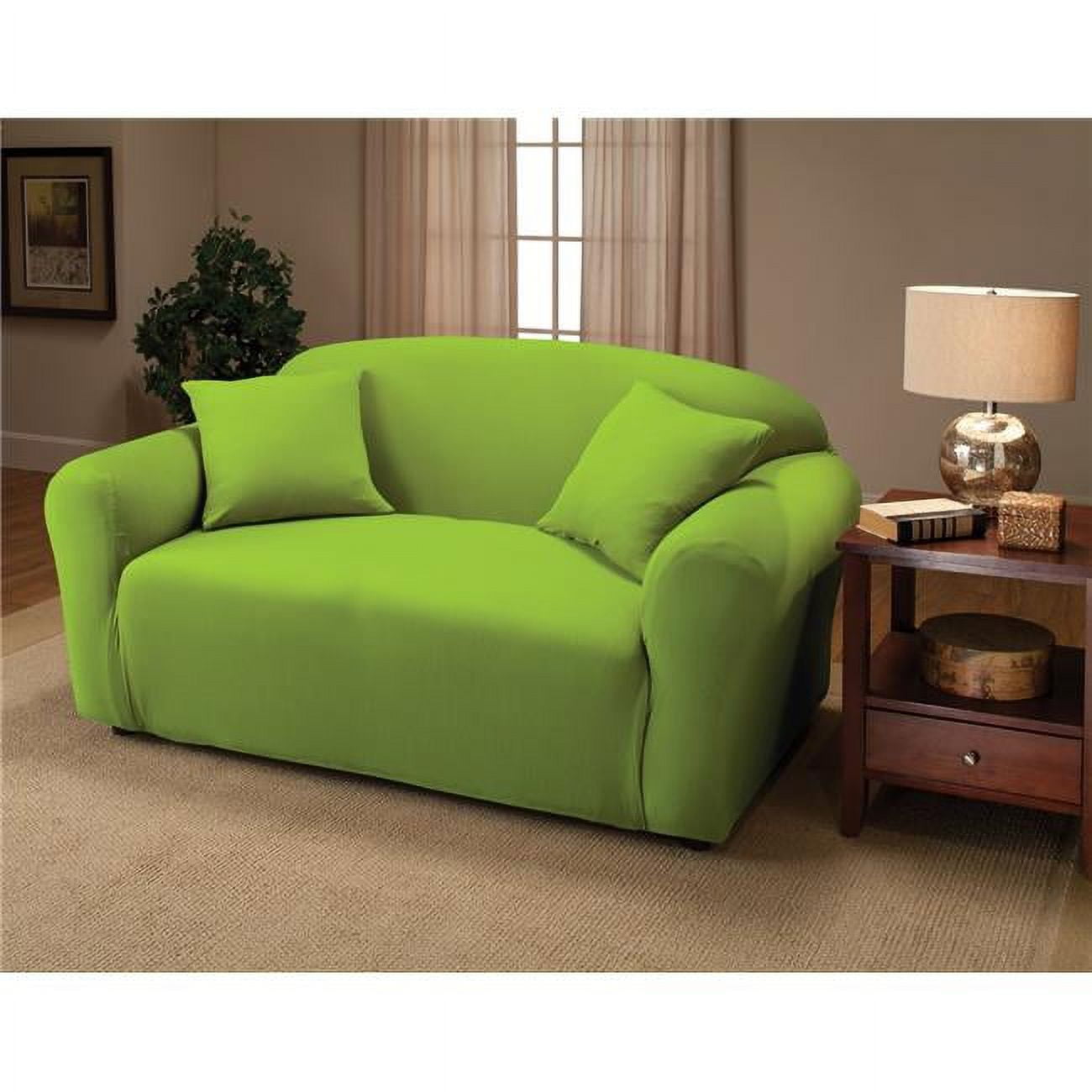 Madison Jersey Stretch Slipcover, Loveseat - Walmart.com
