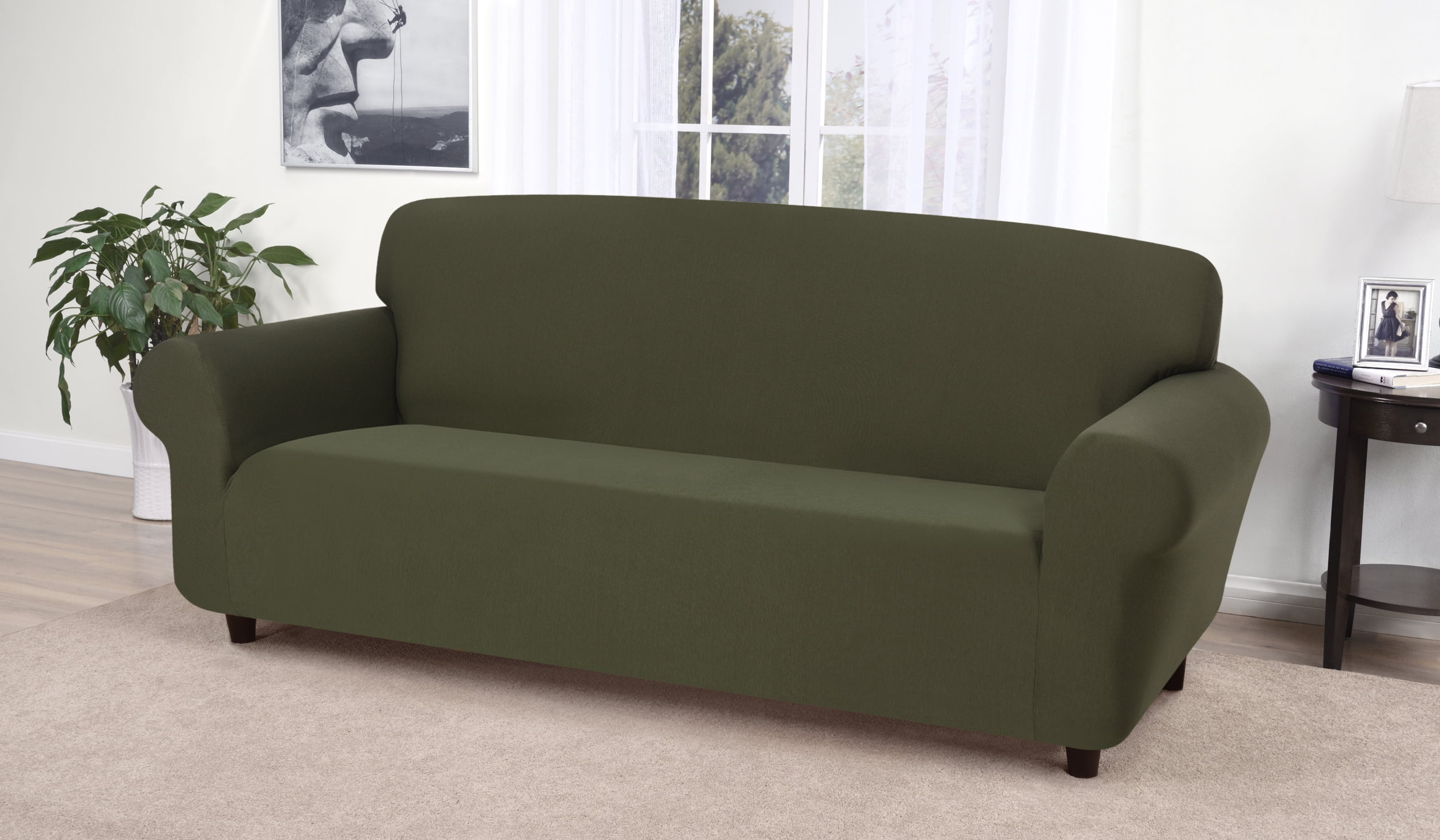 Madison Jersey Stretch Slipcover, Sofa - Walmart.com