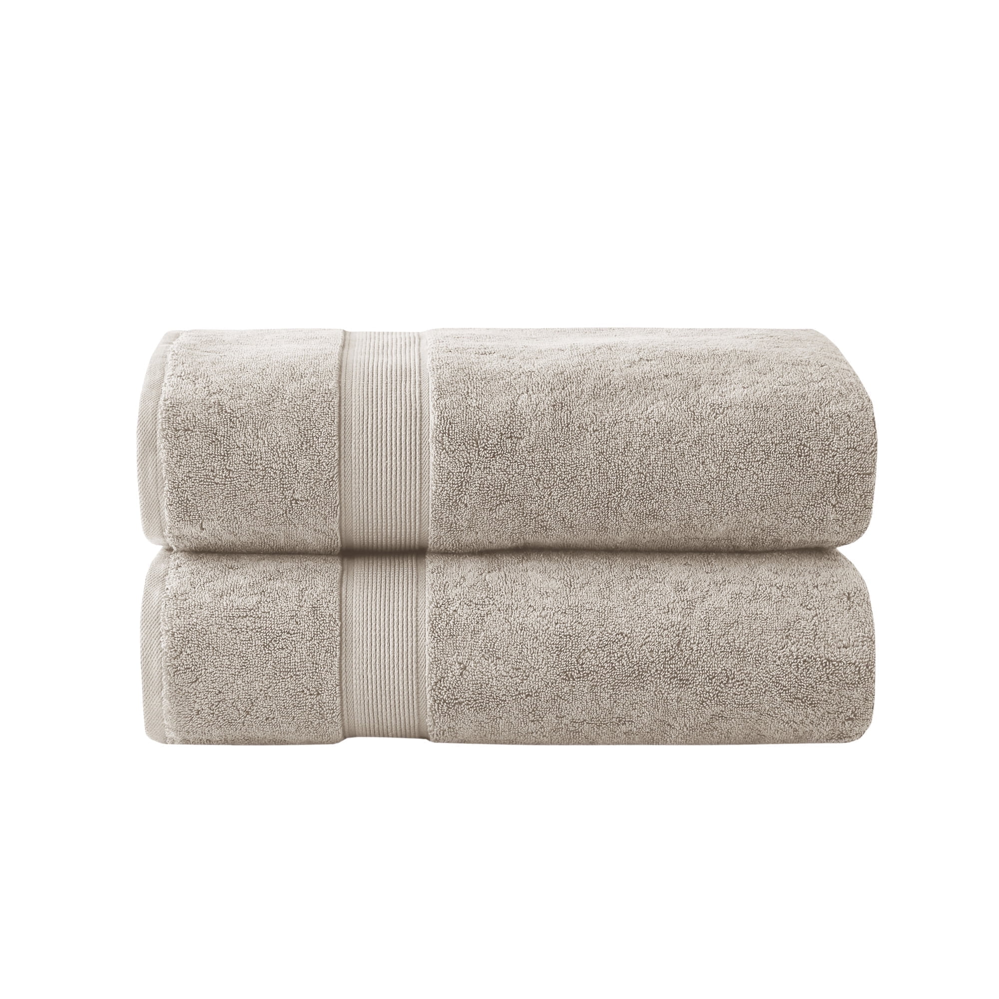 Madison Park 800GSM Luxury 100% Cotton 2PC Shower Sheet-Natural ...