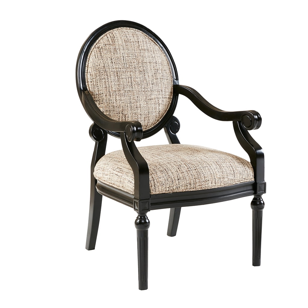 Madison Park Covington Exposed Wood Arm Chair - Walmart.com