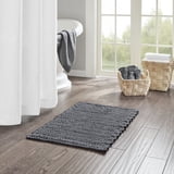 Madison Park Lasso 100% Cotton Chenille Chain Stitch Rug - 20X30" MP72 ...