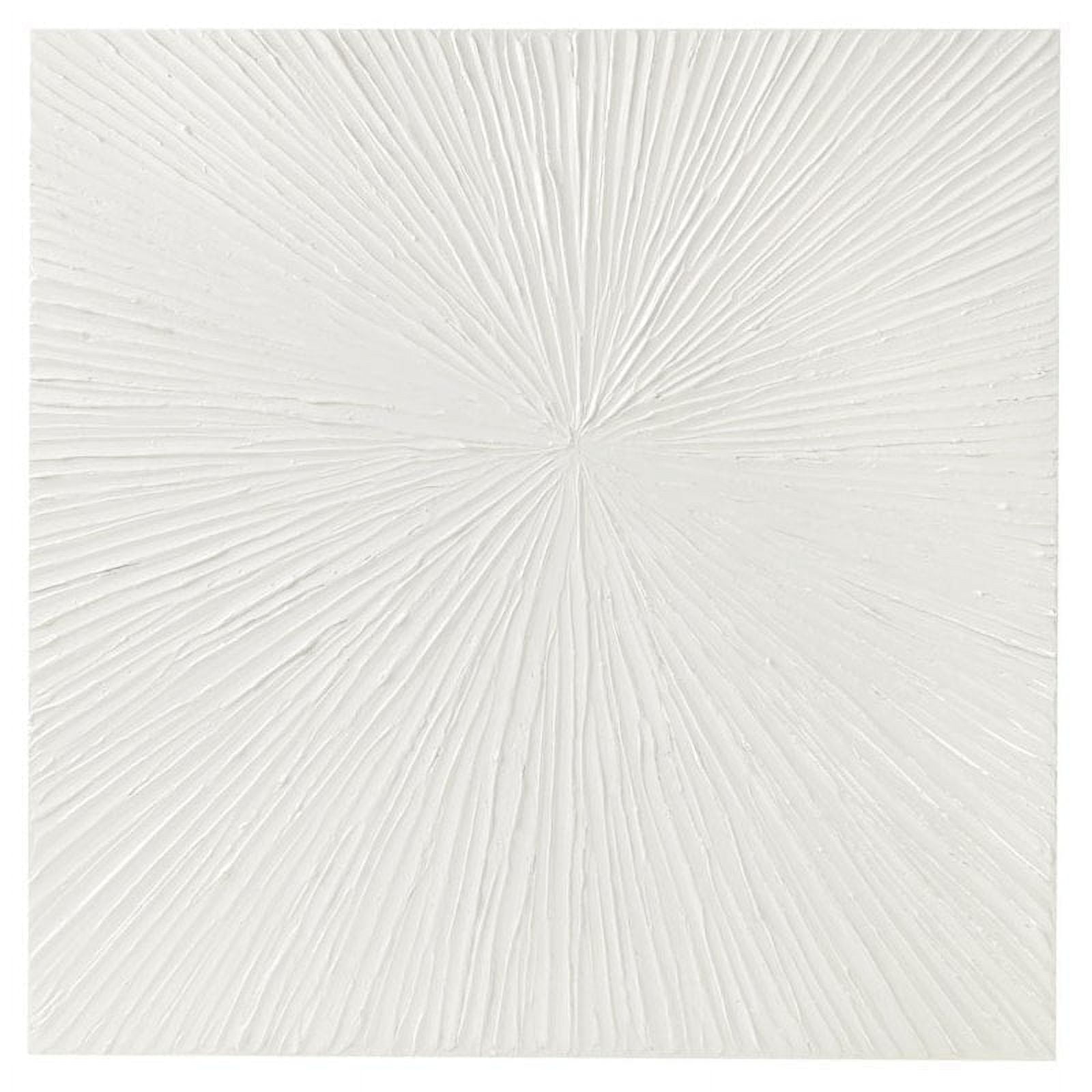 Madison Park Signature Sunburst 30x30" Hand Painted Dimensional Resin ...