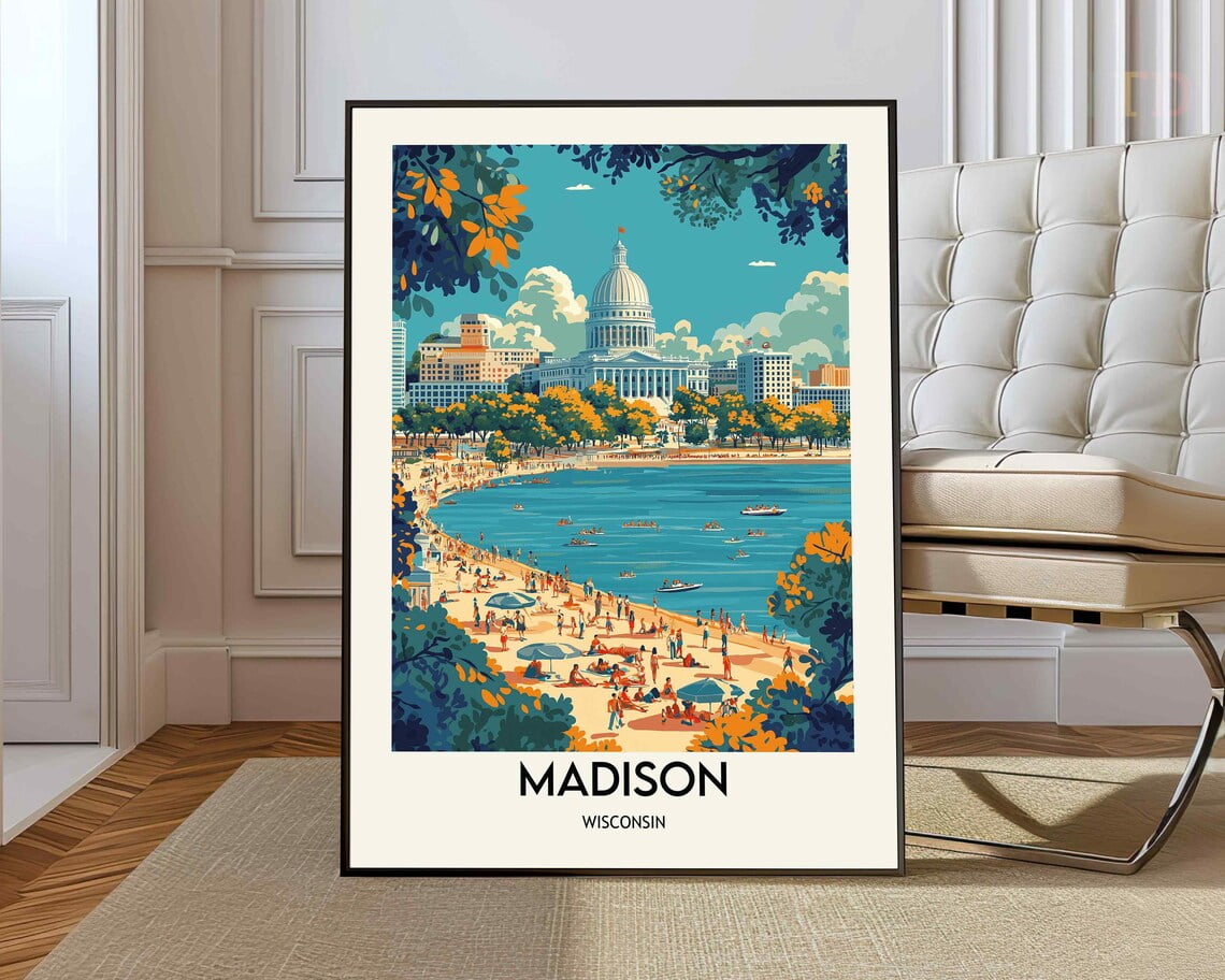 Madison Poster, Madisonmadison Print, Madison Photo, Madison Poster ...