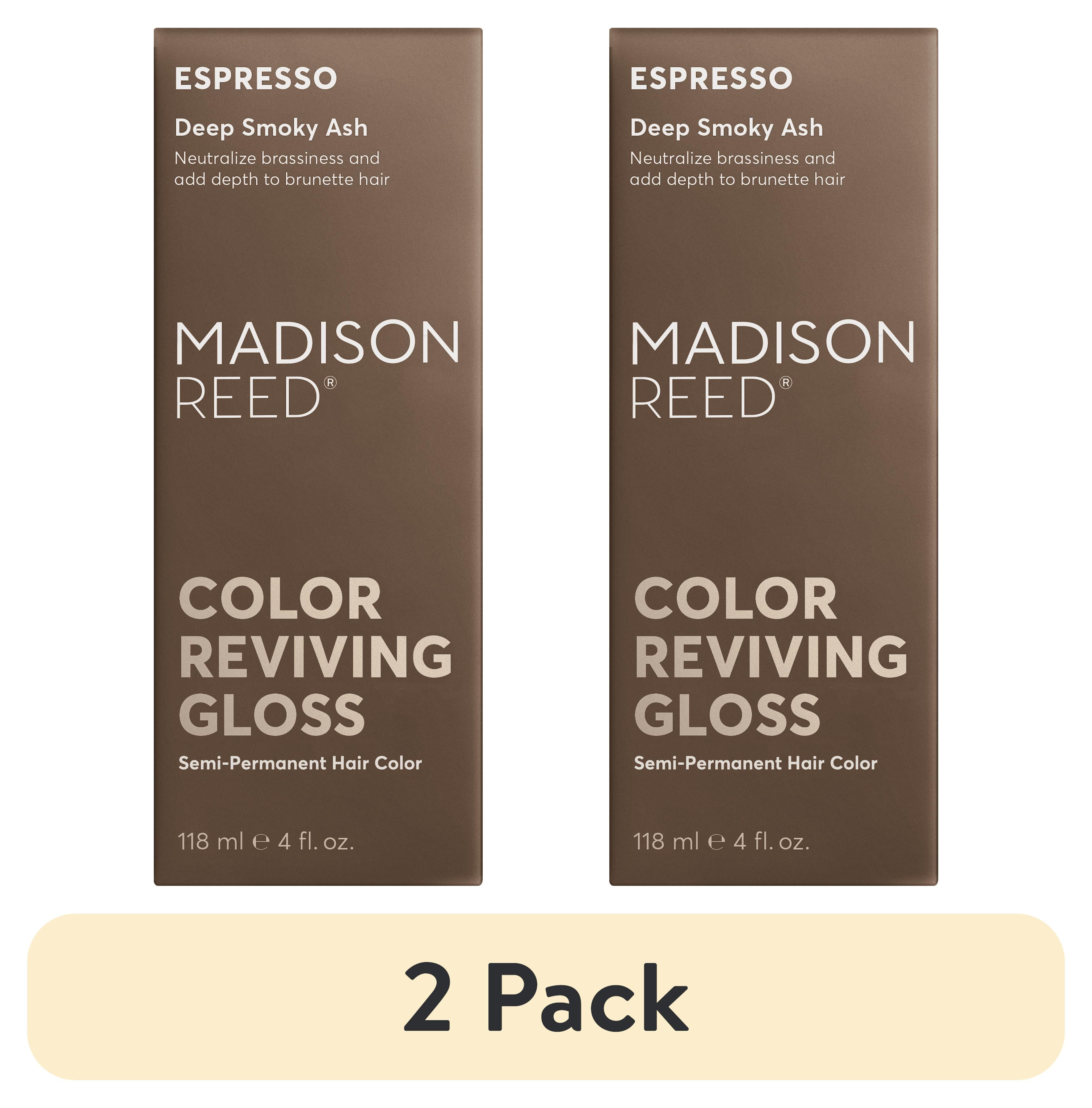 (2 pack) Madison Reed Color Reviving Hair Gloss, Espresso (Deep Smoky ...