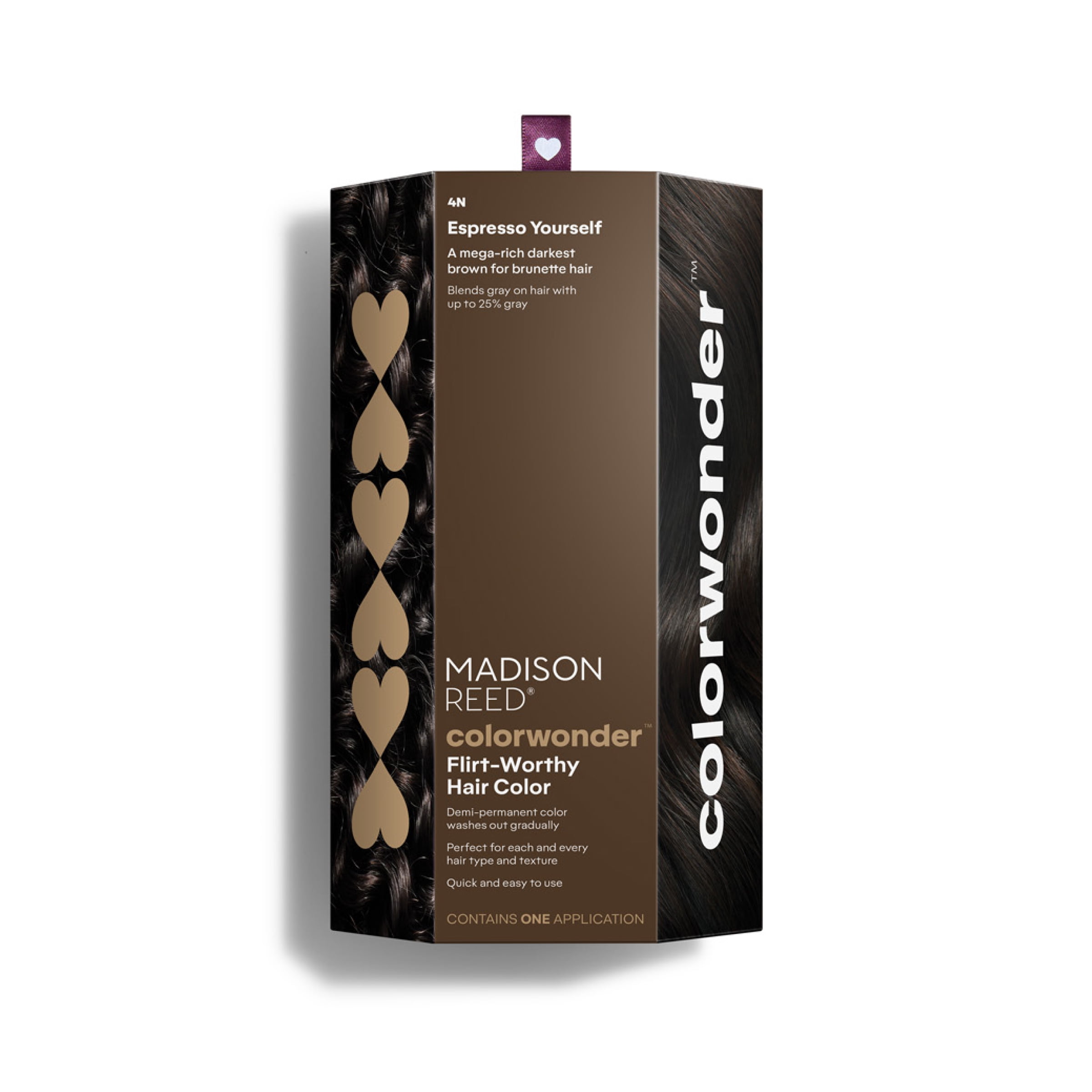 Madison Reed ColorWonder Demi-Permanent Hair Color Kit 4N Espresso ...